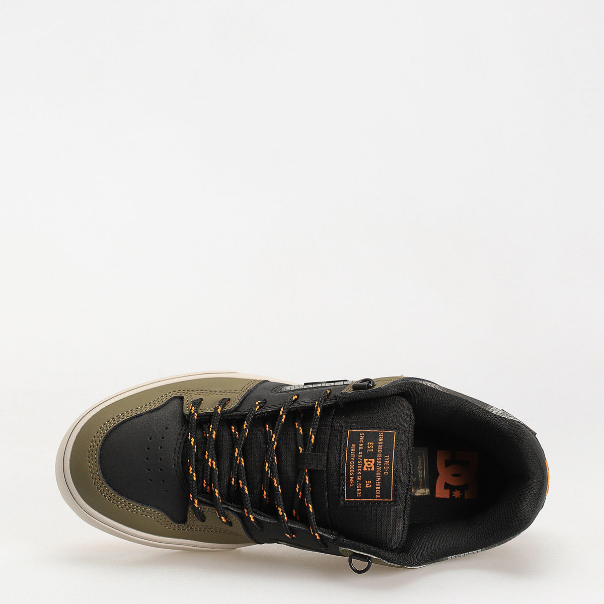 DC Pure Wintered Shoes - Black/Olive Night – shopnomads