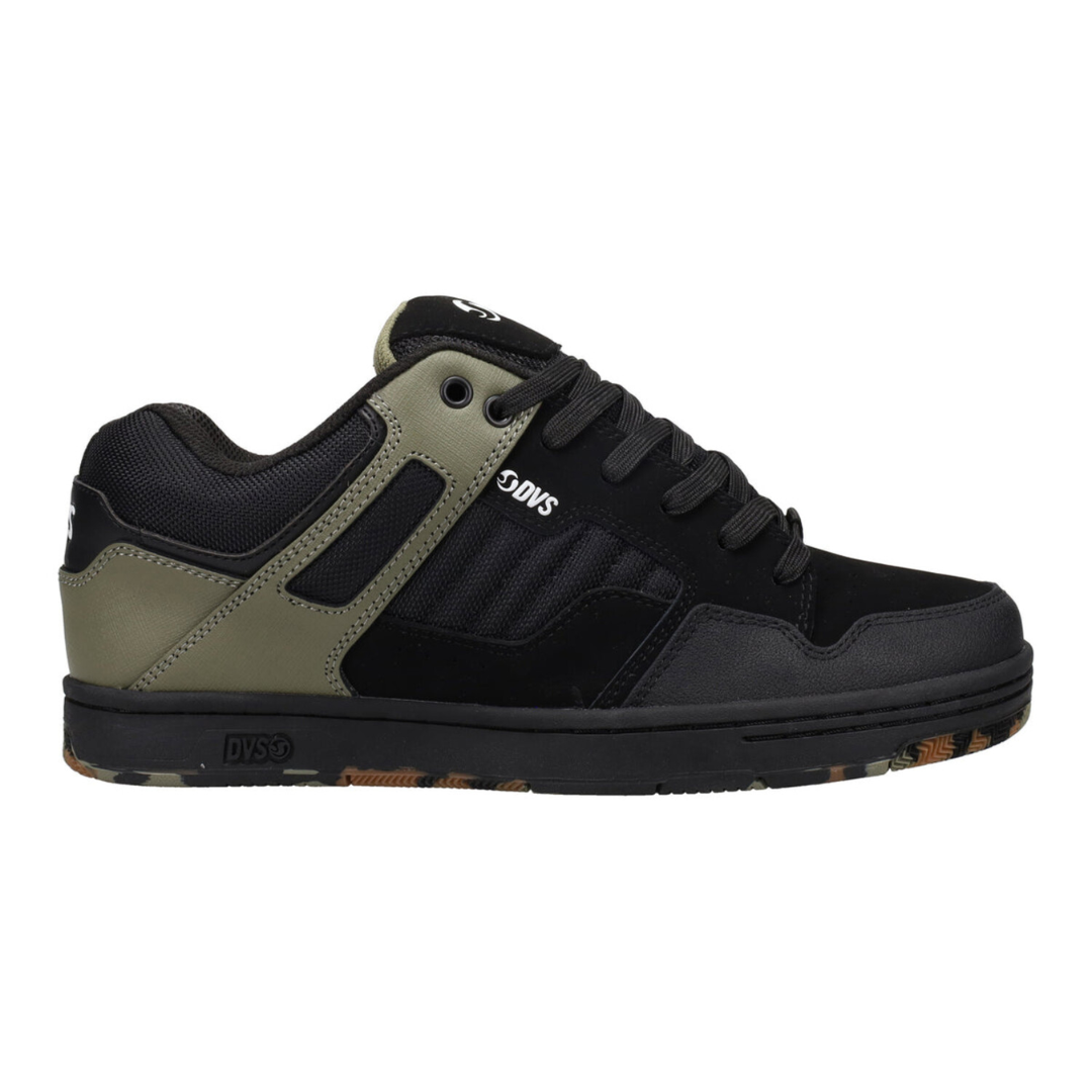 DVS Enduro 125 Mens Skateshoes - BLACK OLIVE CAMO LEATHER – shopnomads