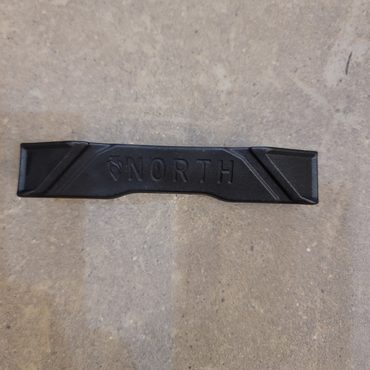 North Switchblade Nylon Black - Front blunt plate – shopnomads